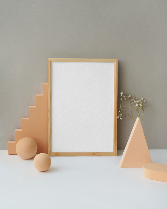 B2 Frame Mockup 1 mockup | MockupsJar