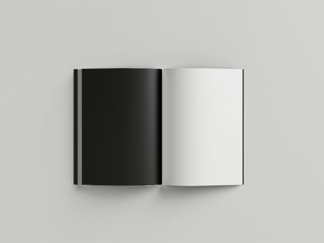 Black Book 7 mockup | MockupsJar - Online Mockup Generator