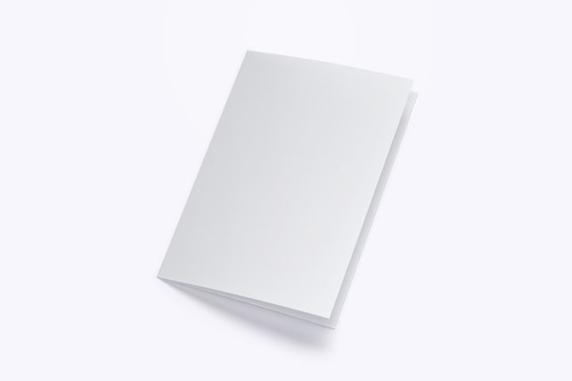 A3 Bi Fold Brochure mockup | MockupsJar